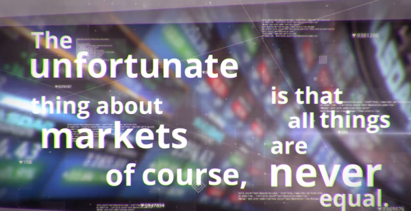 The unfortunate thing about markets