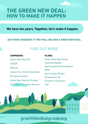 The Green New Deal: how to make it happen