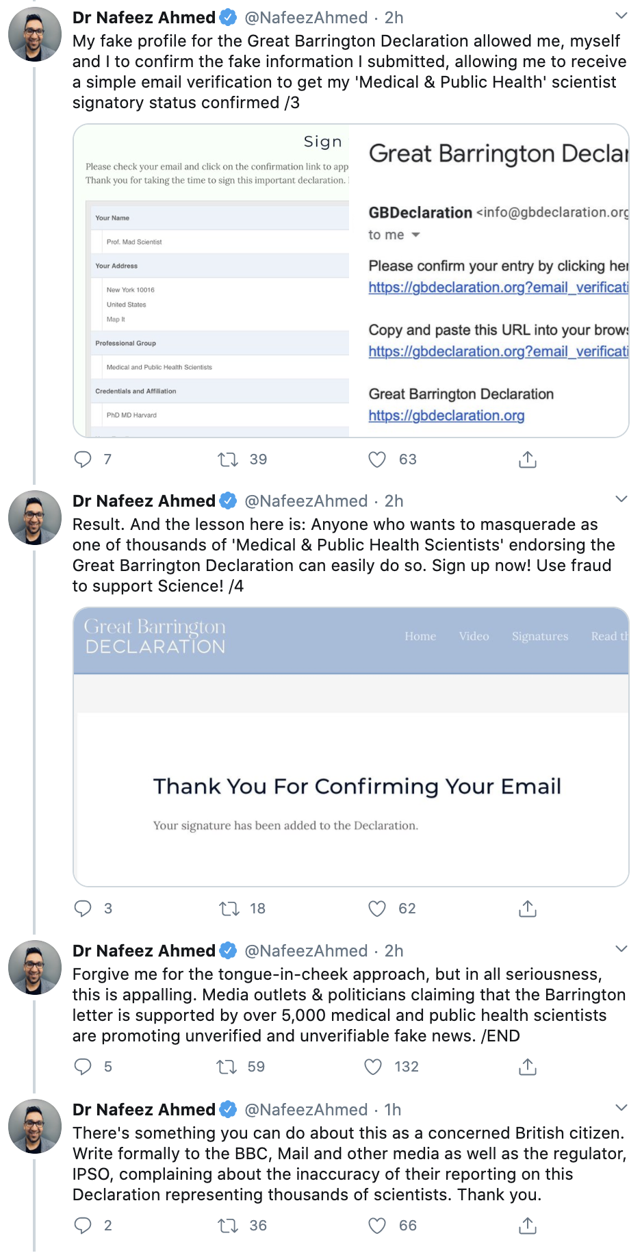 The Great Barrington Declaration isn’t too worried about who makes the ...