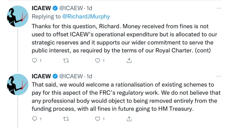 The ICAEW has now earned more than £10 million in fines paid by audit ...