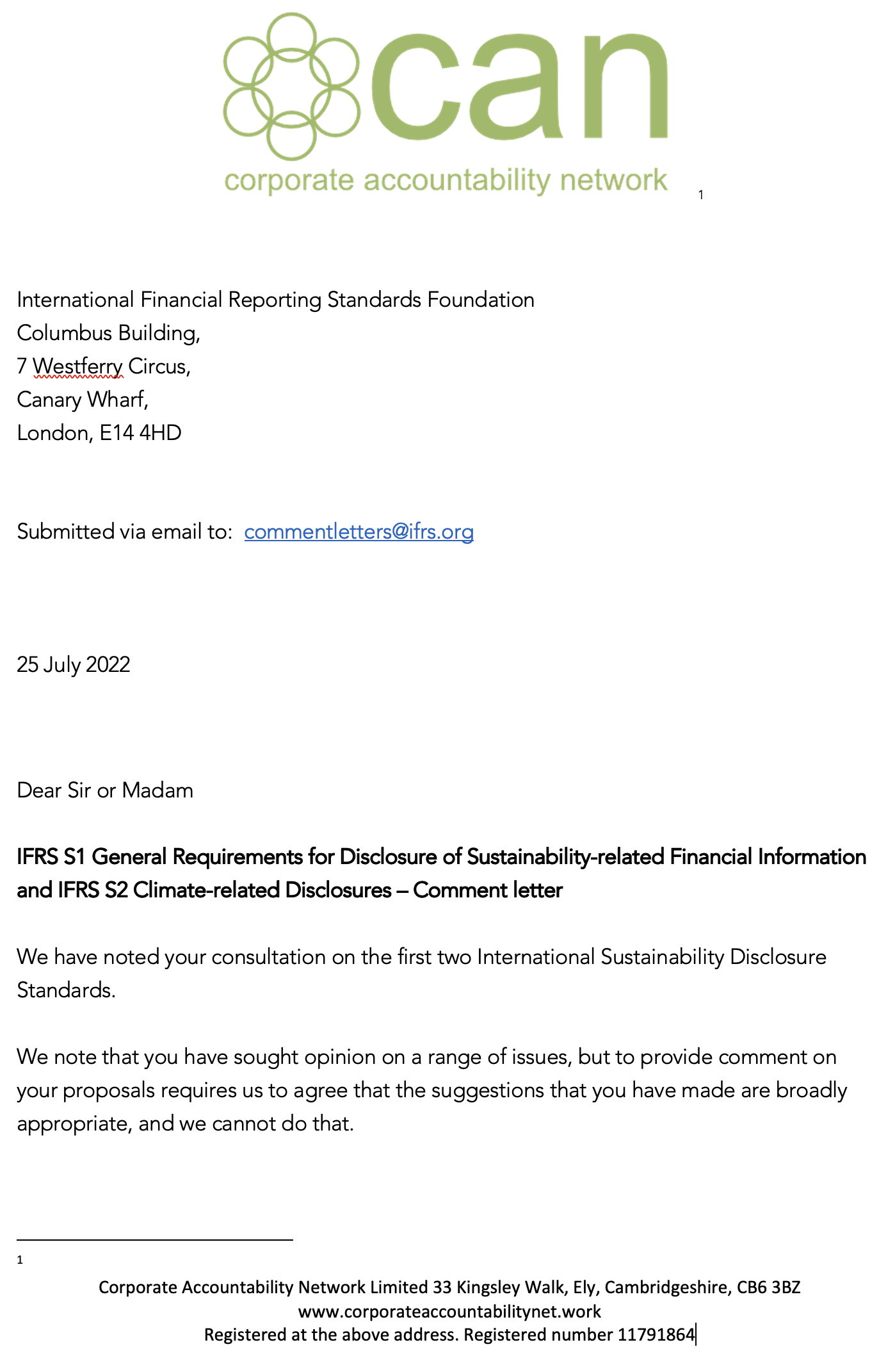 The International Financial Reporting Standards Foundation is failing ...