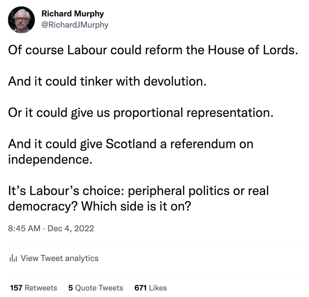 Labour, democracy, twaddle and existential meaningless