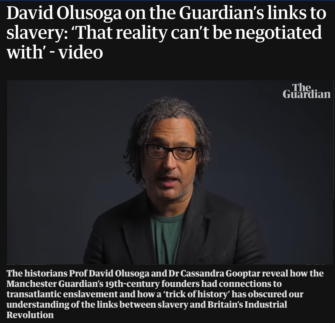 The Guardian confesses its sins. It is better for it, and the actions ...