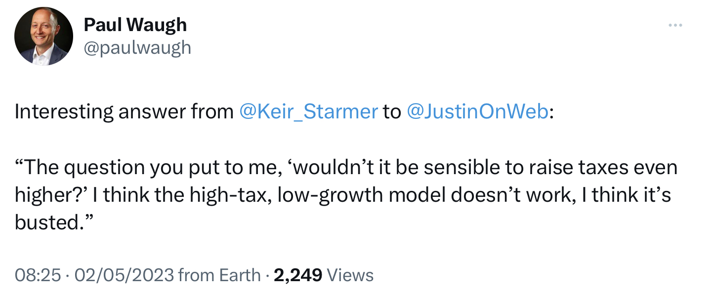 Starmer makes me despair