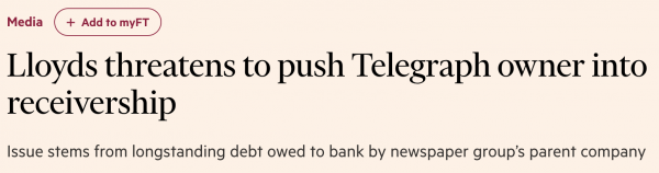 Who should own The Telegraph?