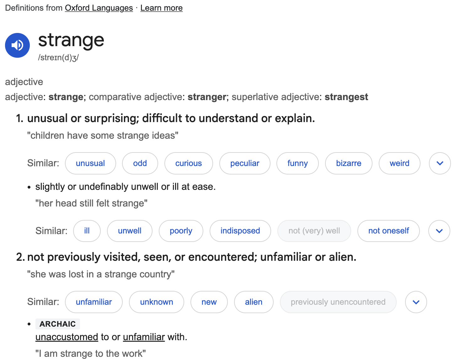 On strangers, and our duty to them